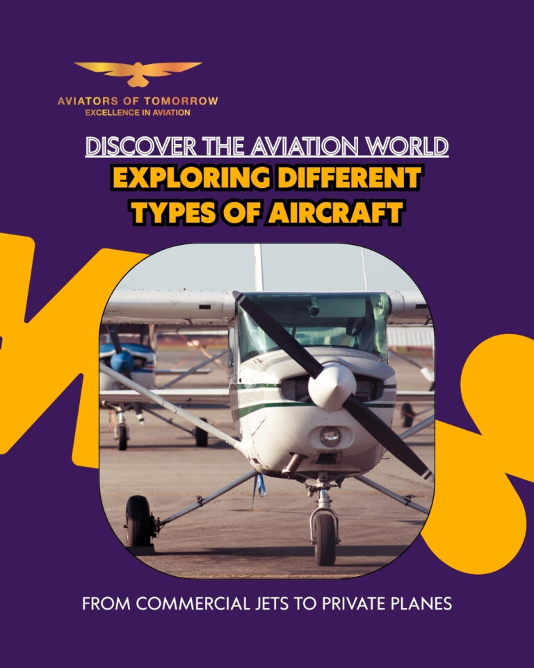 Different Types of Aircraft used in flight training